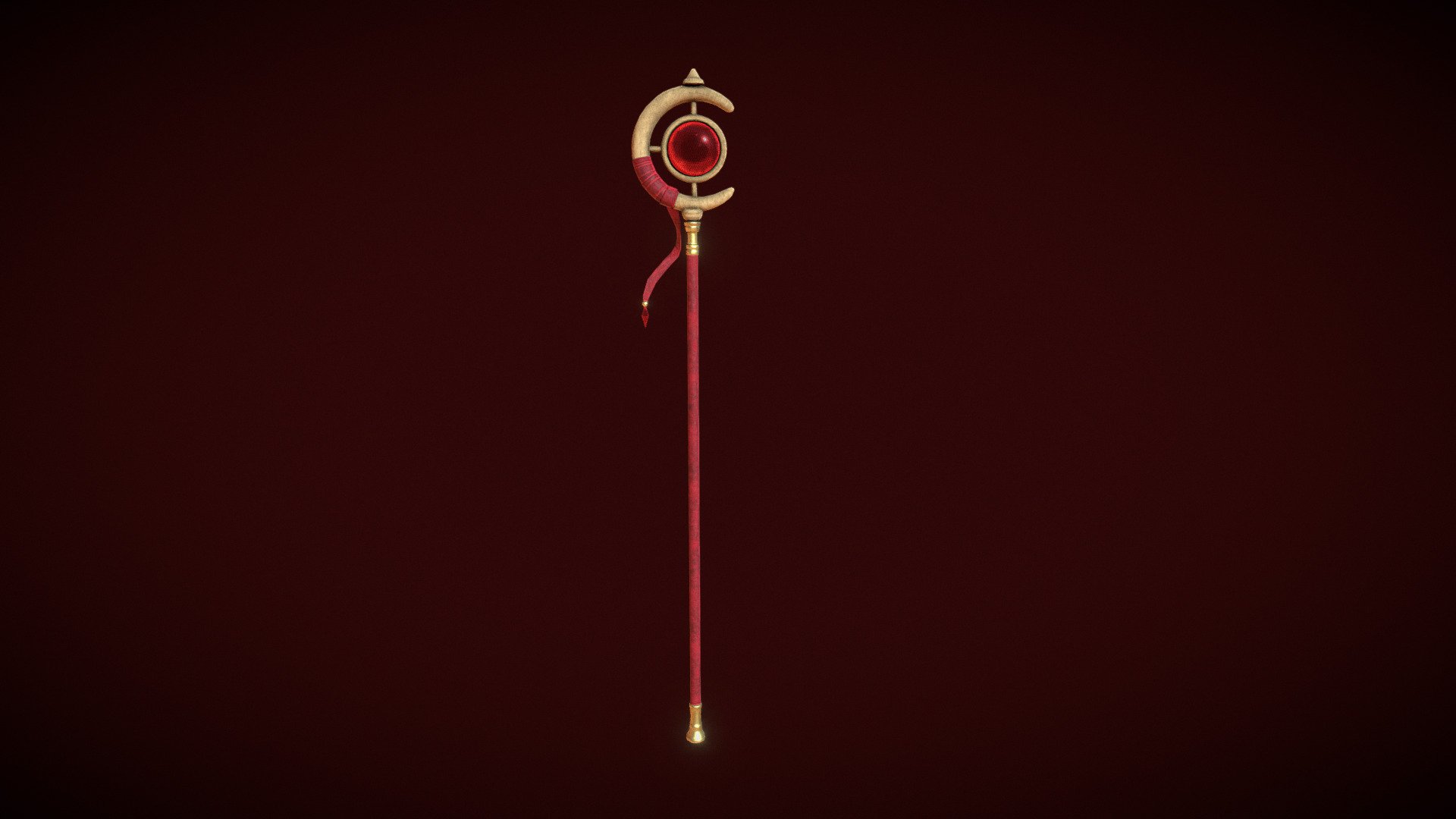 Frieren staff - Download Free 3D model by nataleesha (@nataleesha ...