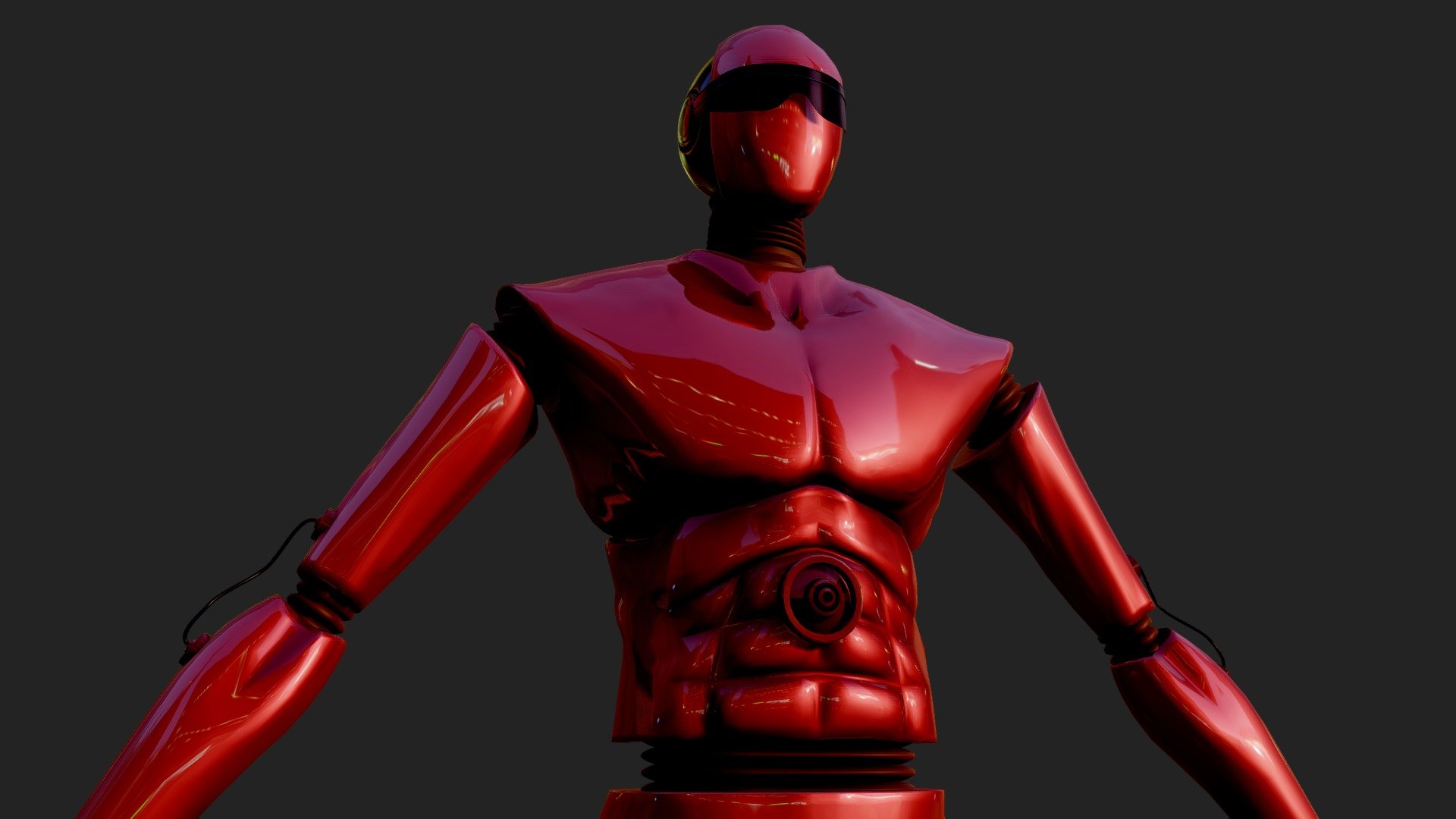 Robot 2 - Buy Royalty Free 3D model by Giimann [4fe41f5] - Sketchfab Store
