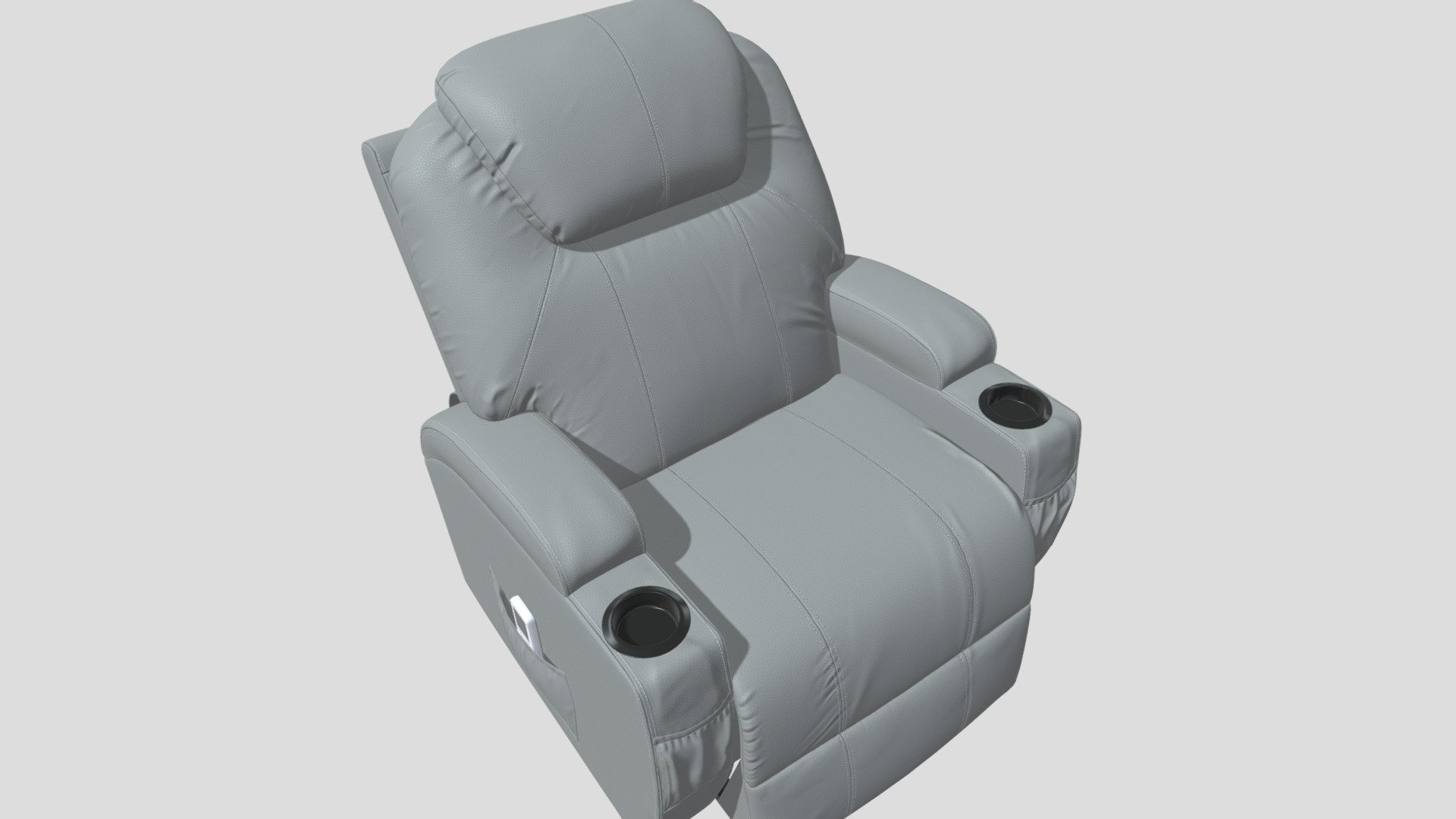 recliner sofa - Download Free 3D model by 47sivaguru [4fe7a74] - Sketchfab