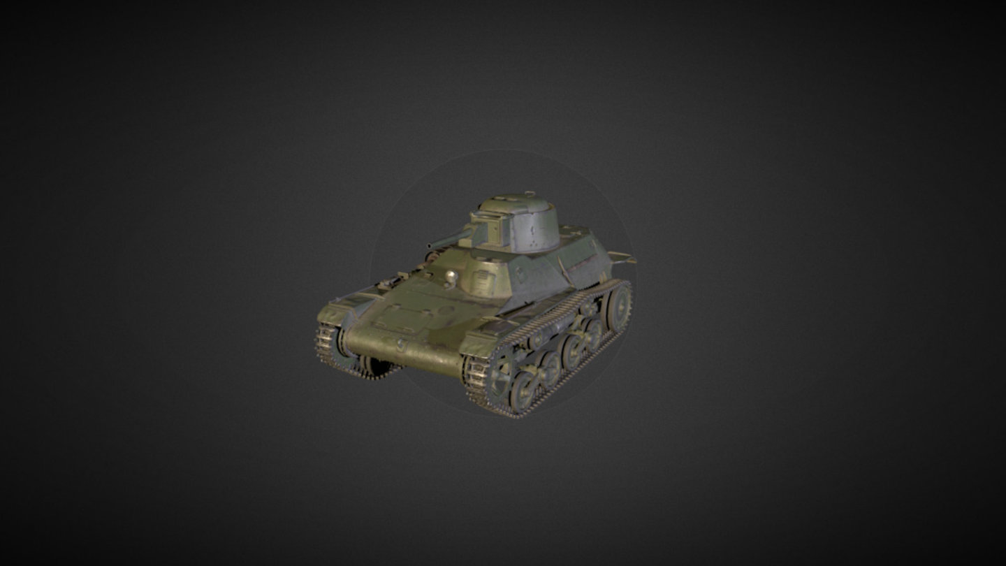Type 97 Te-Ke - 3D model by Degit22 [4fe8123] - Sketchfab