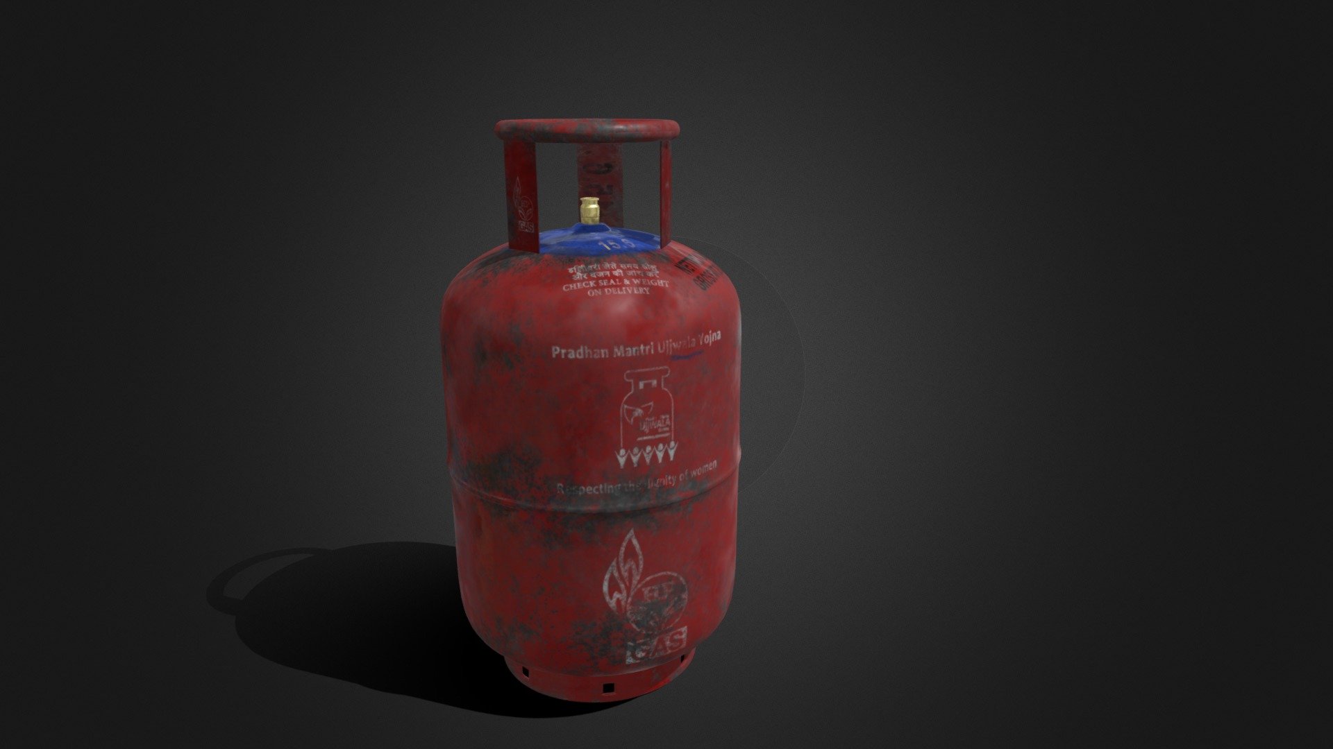 Gas cylinder - 3D model by Vaishnavi Vaidya (@vaishnav6308) [4fe8ce5 ...