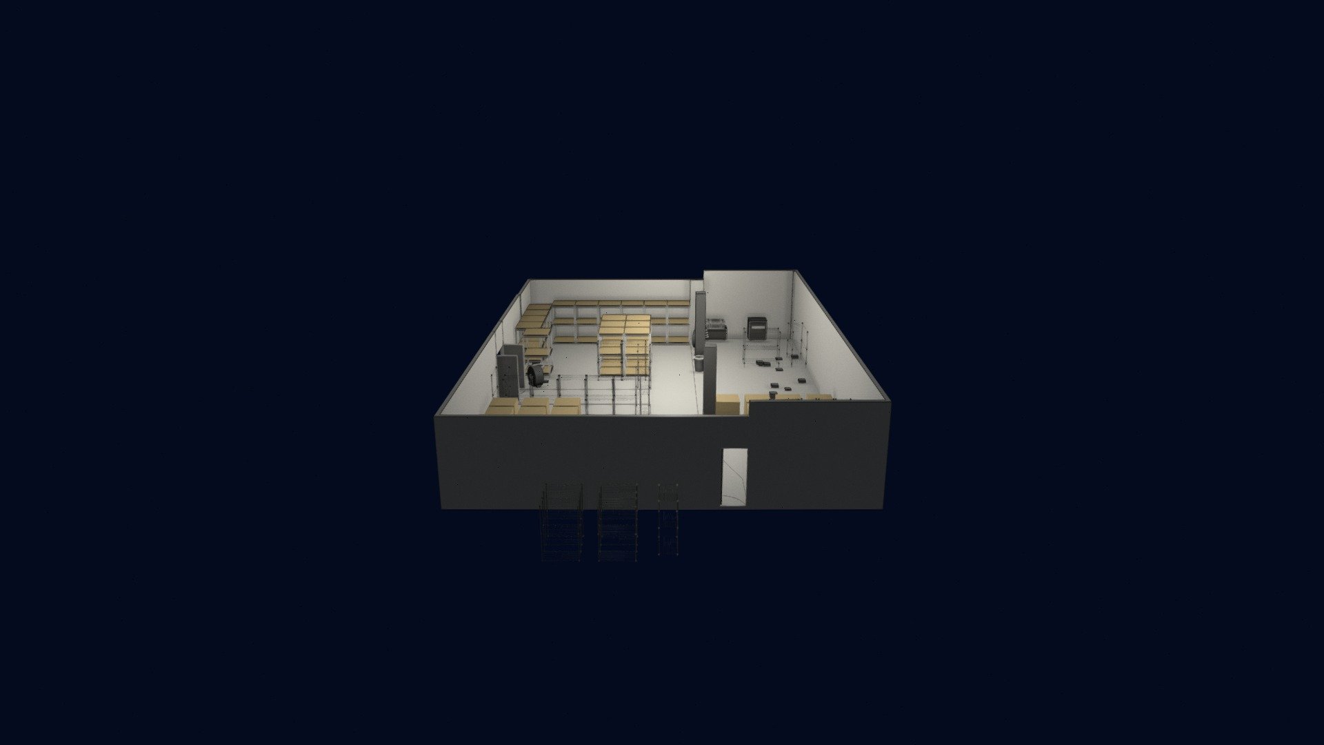 3rd Floor Storage Room2 - 3D model by mrostas93 [4fe8f5f] - Sketchfab
