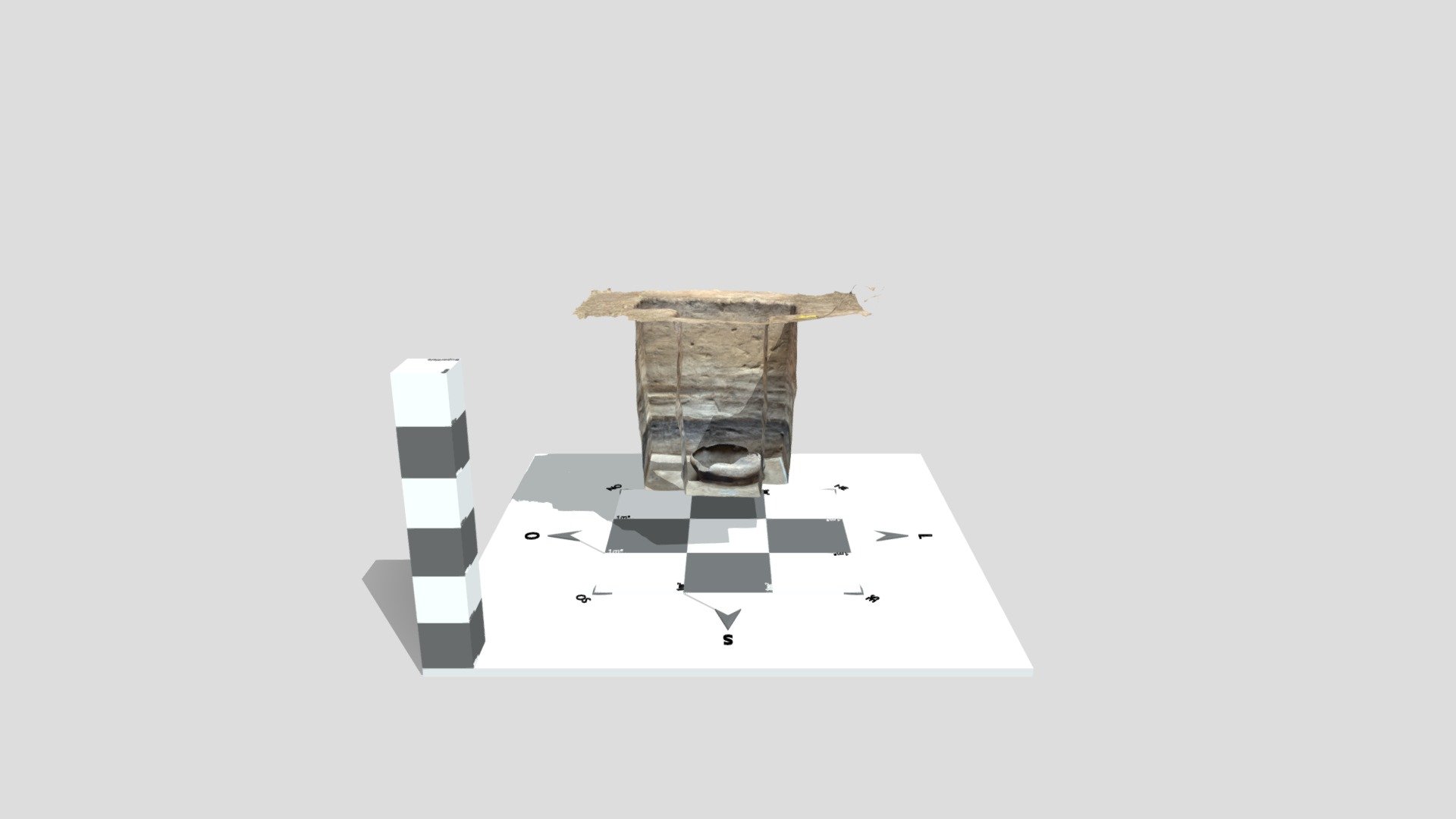 UE 30E/31E/30’E/31’E/30”/31 - nível 22 (2,20 m) - 3D model by ...