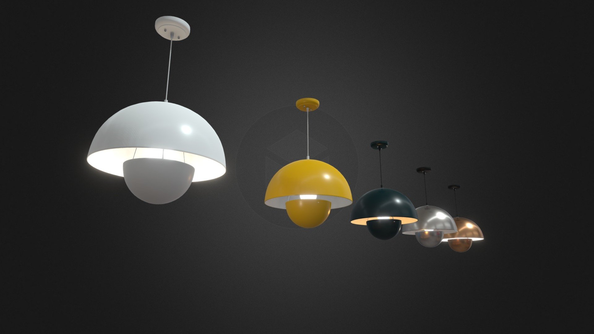 Habol 펜던트등 E26 D23 시리즈 3d Model By Kovishop [4fea6b7] Sketchfab