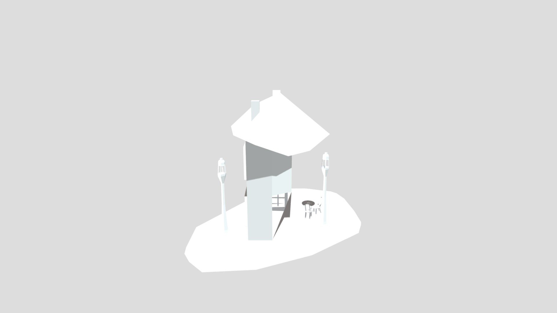 Caffé - 3D model by reboulmathilde [4fedd09] - Sketchfab