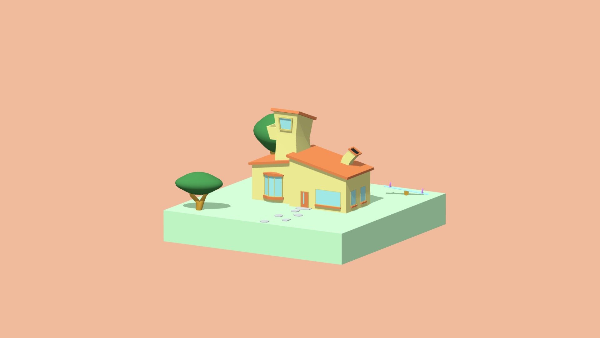 Craphouse - Download Free 3D model by ganjuko [4fef7e9] - Sketchfab