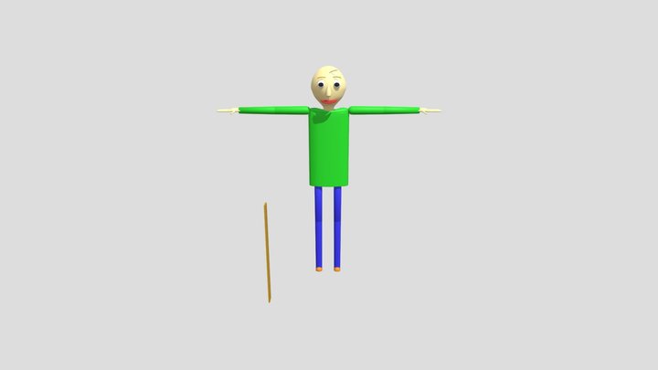 Baldi 3D models - Sketchfab