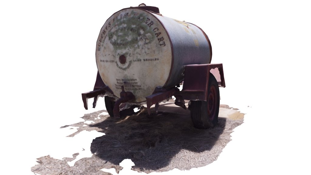 Furphy's farm water cart - 3D model by Digital Heritage Australia ...