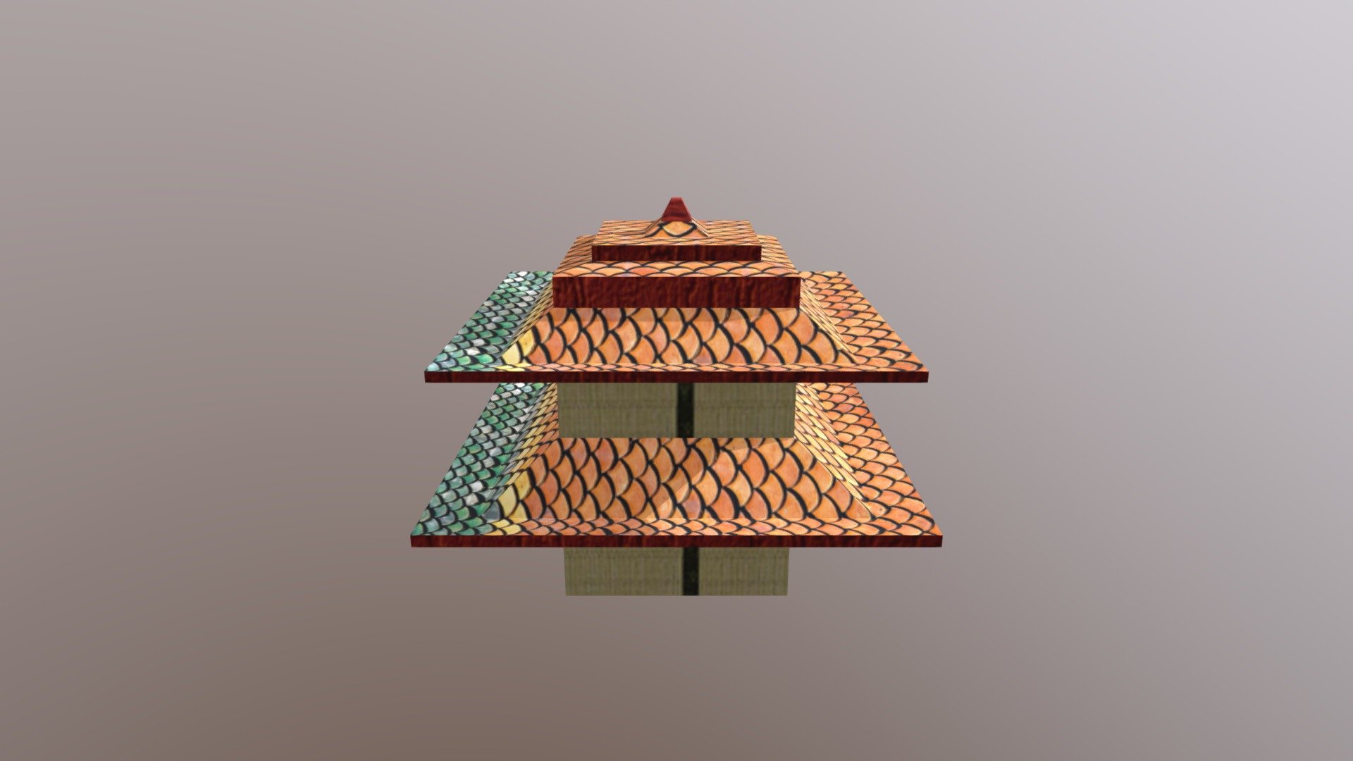 Temple Low poly - Download Free 3D model by rmourya [4ff1226] - Sketchfab