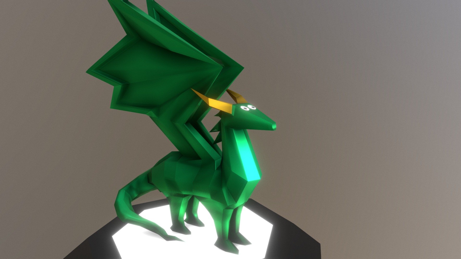 Crystal Dragon - 3D model by newtonw [4ff1c0e] - Sketchfab