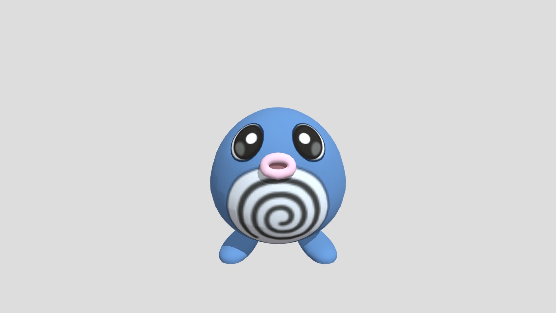 3DS - Pokemon X Y - 060 Poliwag - Download Free 3D model by Forsaken AR ...