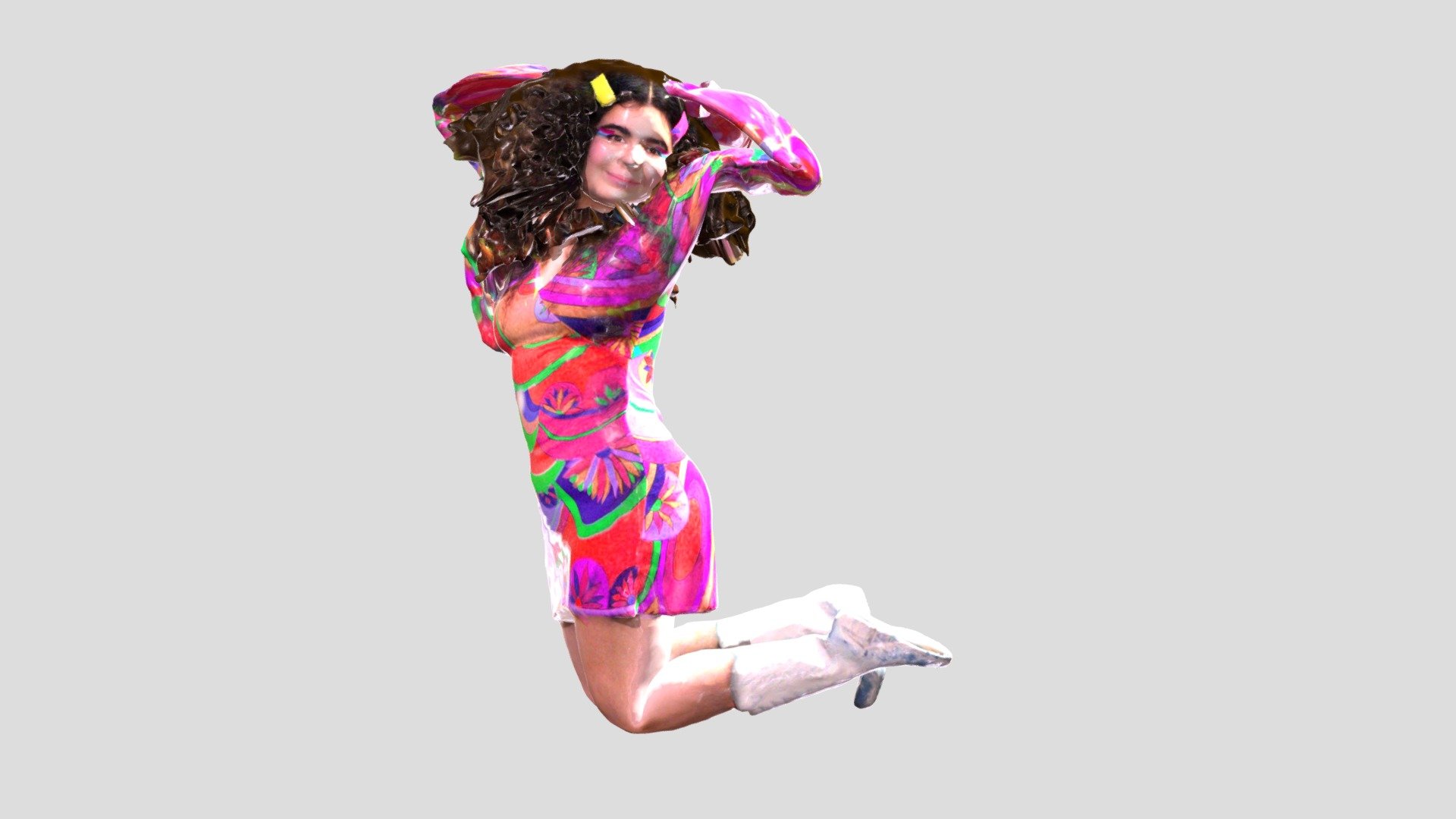 Female Crouch Pose (3) - 3D model by agusta yr (@agustayr) [4ff3c87 ...