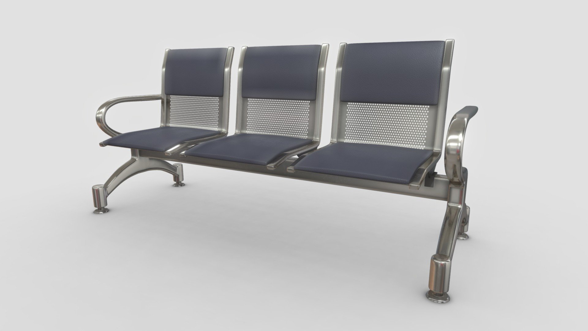 Waiting bench chair - Buy Royalty Free 3D model by KloWorks [4ff3f62 ...
