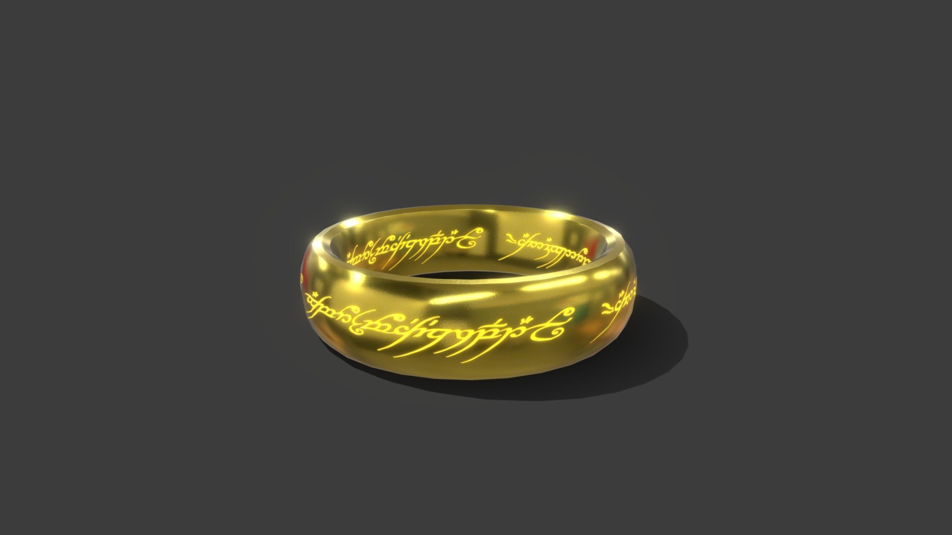 The One Ring - Download Free 3D model by LucasPresoto [4ff425e] - Sketchfab