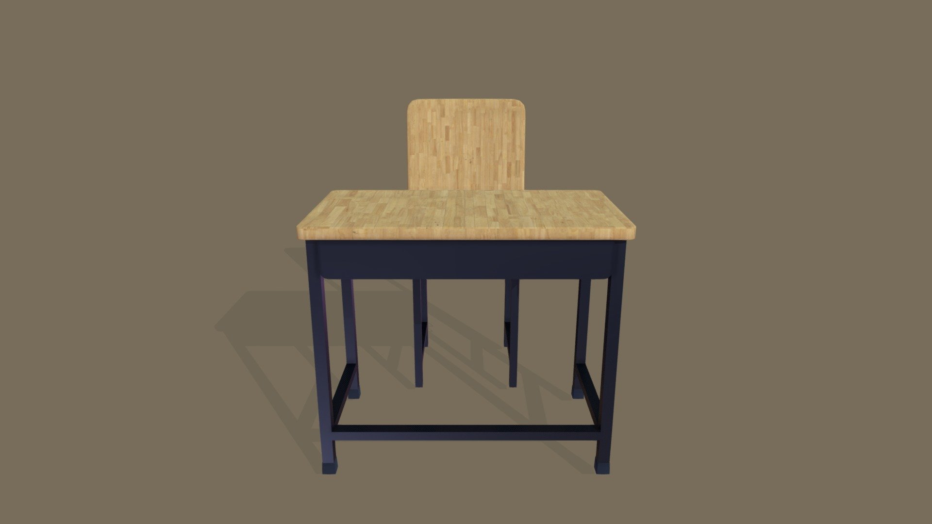 Lowpoly School Desk - Download Free 3D model by Neonlight [4ff56f7 ...