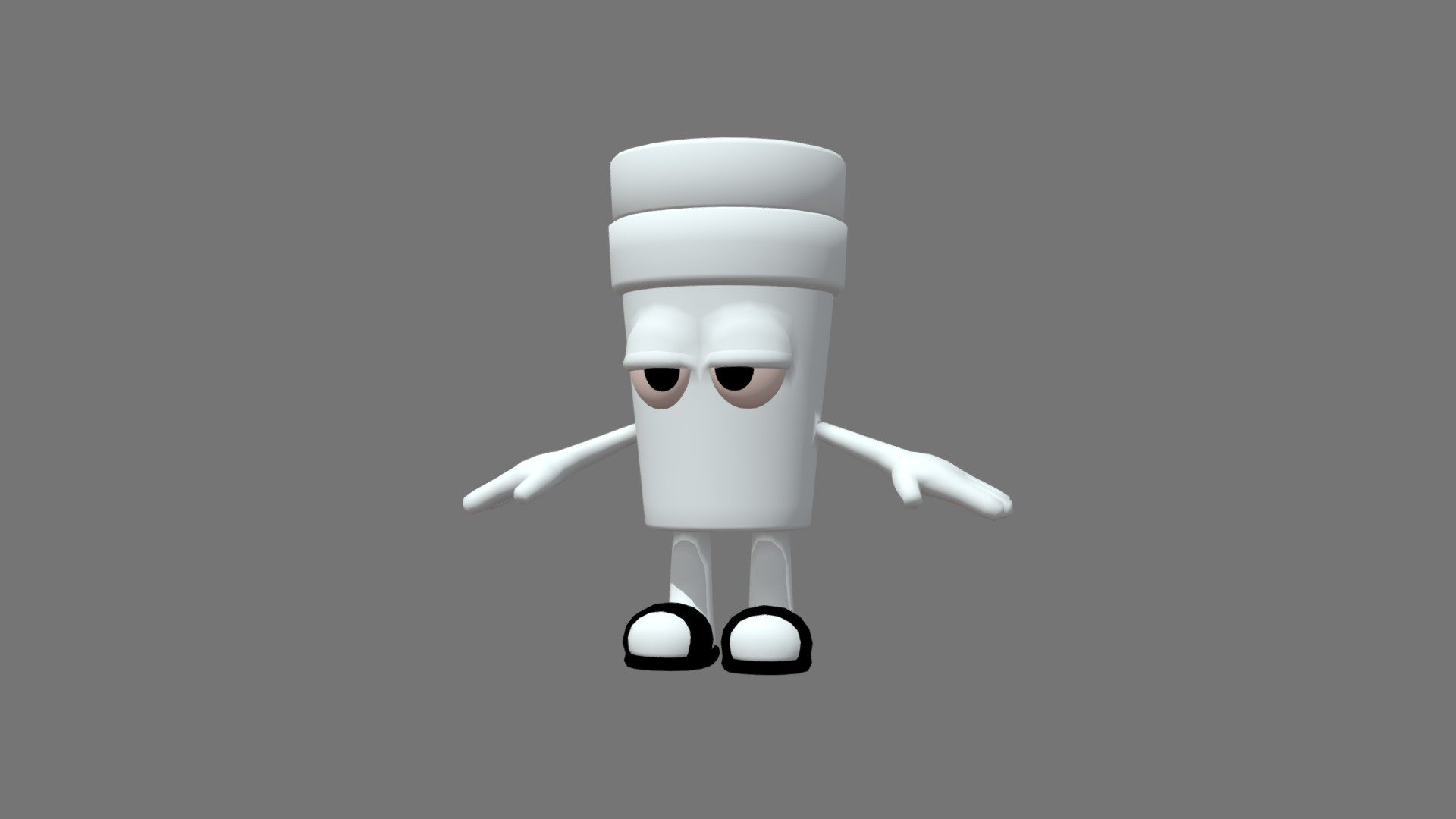 Original Cuppy Model - 3D model by DURAO [4ff58a7] - Sketchfab