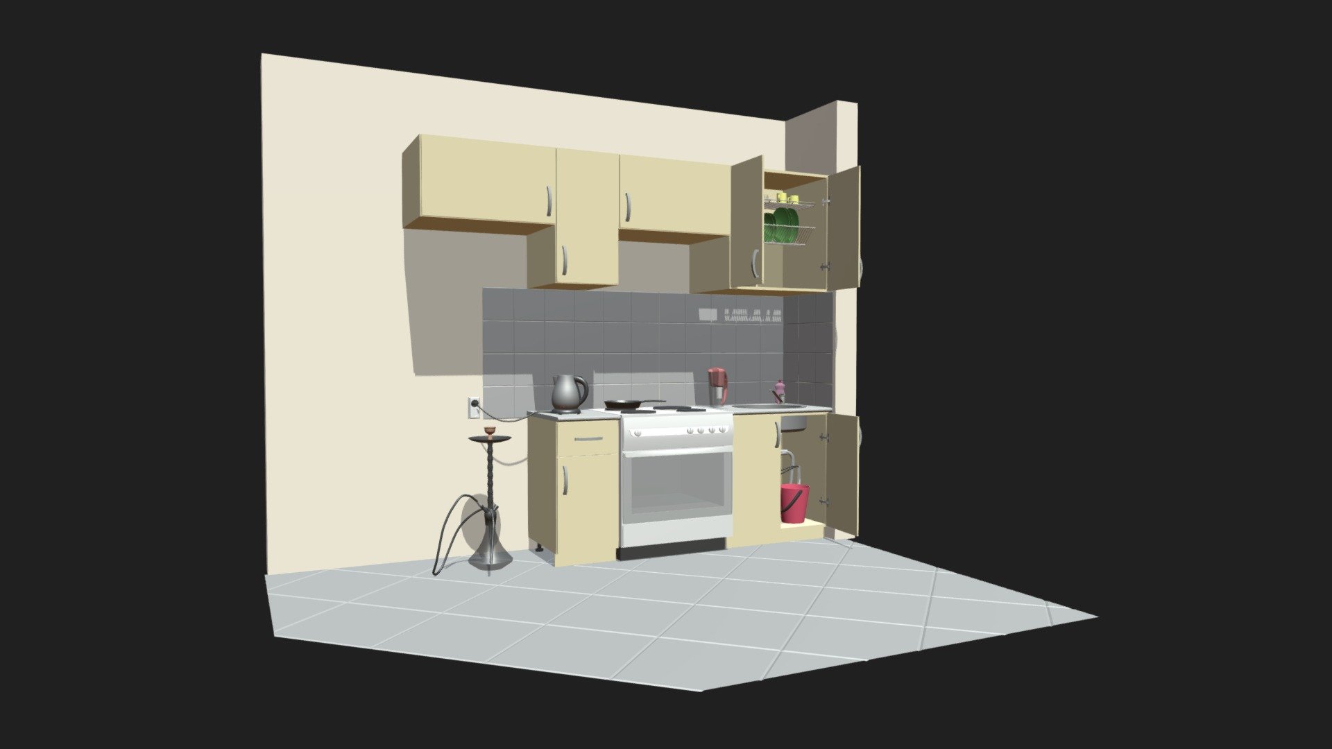 First Homework - Download Free 3D model by mj1590va [4ff6753] - Sketchfab