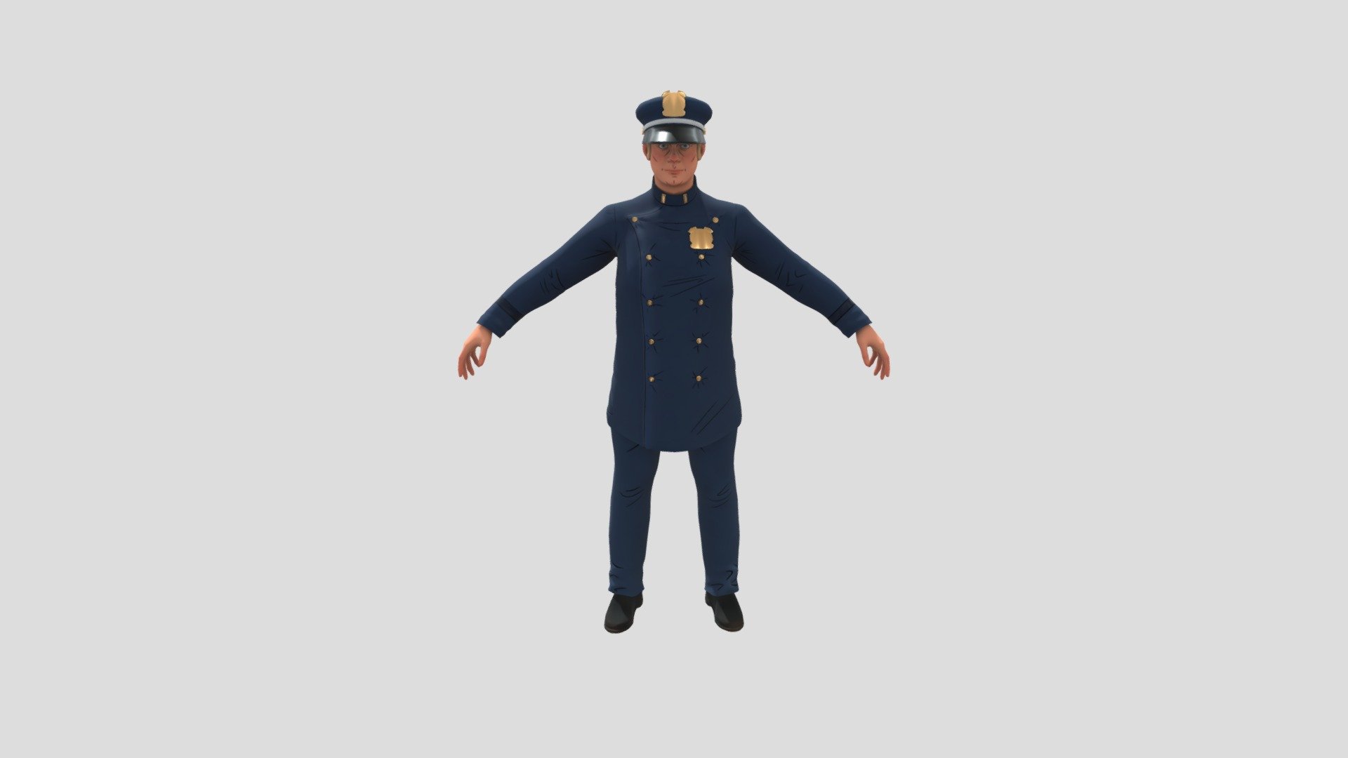 Officer Weissman - 3D model by Una.K.Carlstrøm (@Una.K.C) [4ff74c2 ...