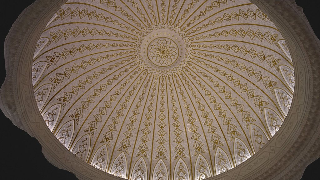 Ceiling Dome: Islamic Arts Museum, Malaysia - Download Free 3D model by ...