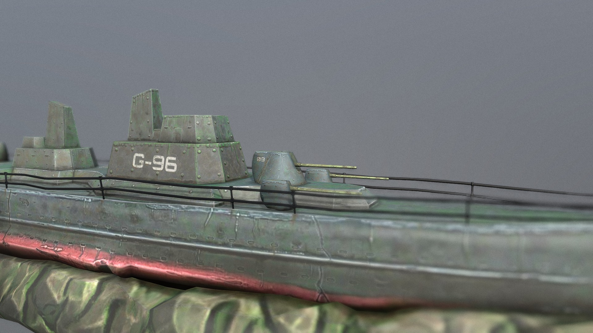 Battleship Shipwreck - Buy Royalty Free 3D model by nextsteprpg ...