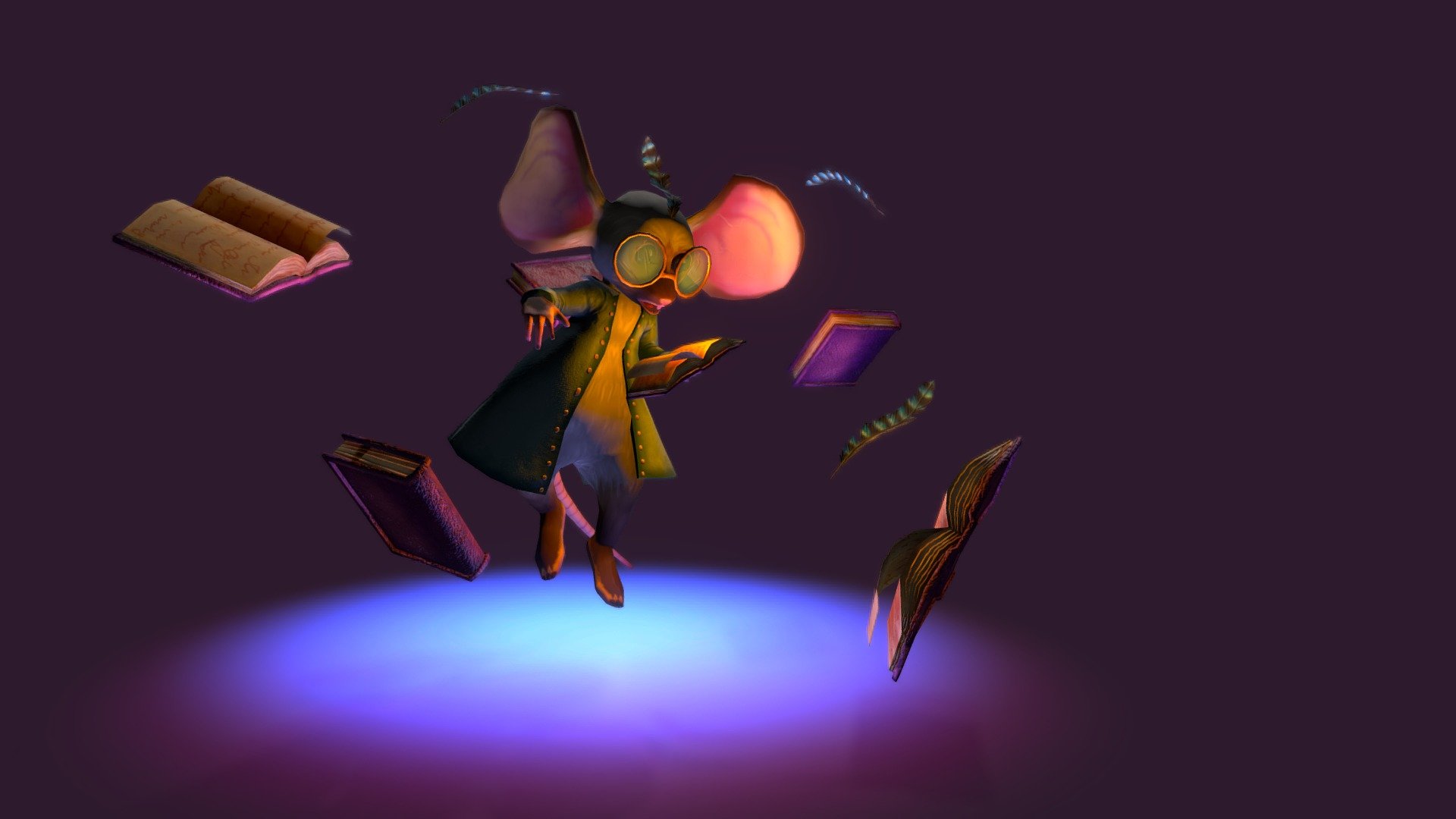 Curious Mouse - 3D model by agnesw [4ffa1c2] - Sketchfab