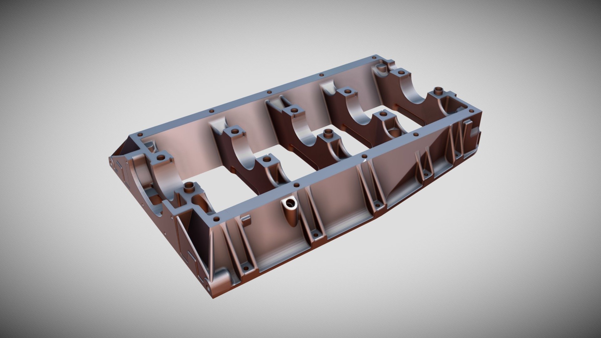 Engine main bearing housing - 3D model by Jon.Himself [4ffa720] - Sketchfab