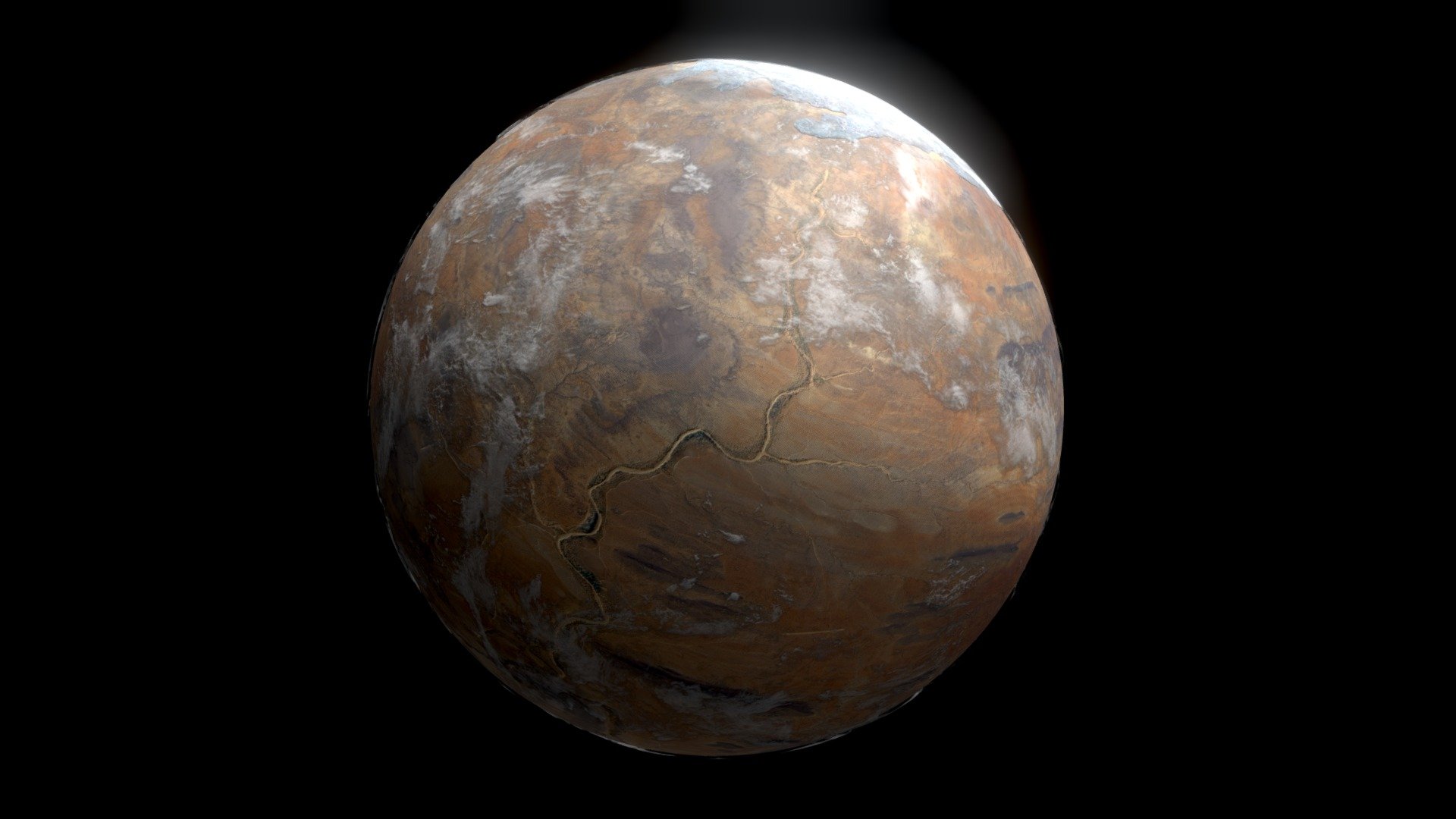 PBR Desert Planet 4 - Buy Royalty Free 3D model by northlogic ...