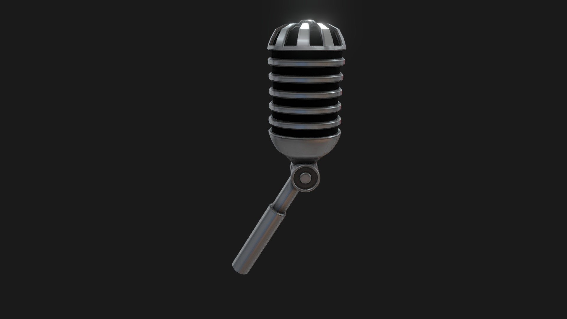 Mic - Download Free 3D model by Coconut (@tomas.anglim.811) [4ffc8ff ...