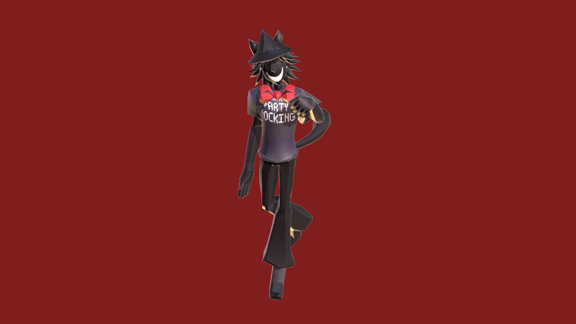 Pluey [Deltarune] Vrchat Avatar - 3D model by SealItsGills [4ffc9b4 ...