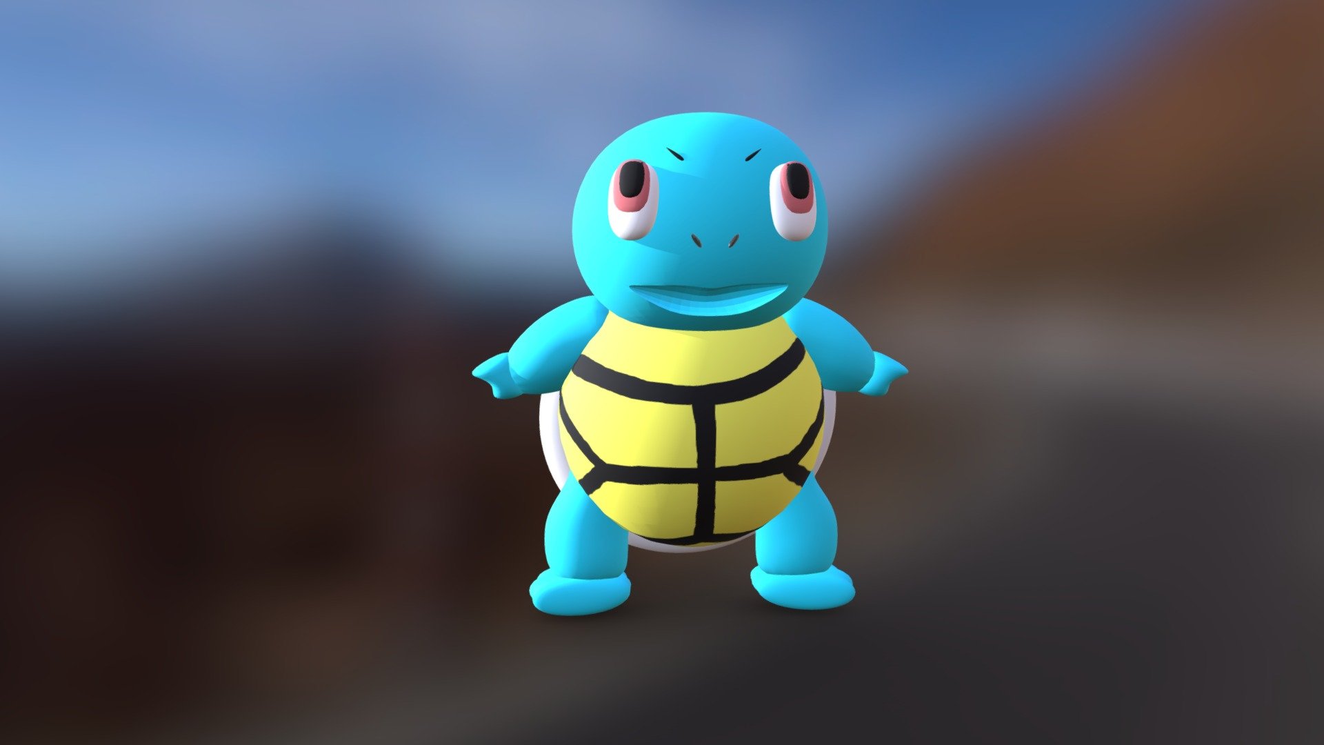 Squirtle :3 - 3D model by lbayona12 [4ffcb86] - Sketchfab