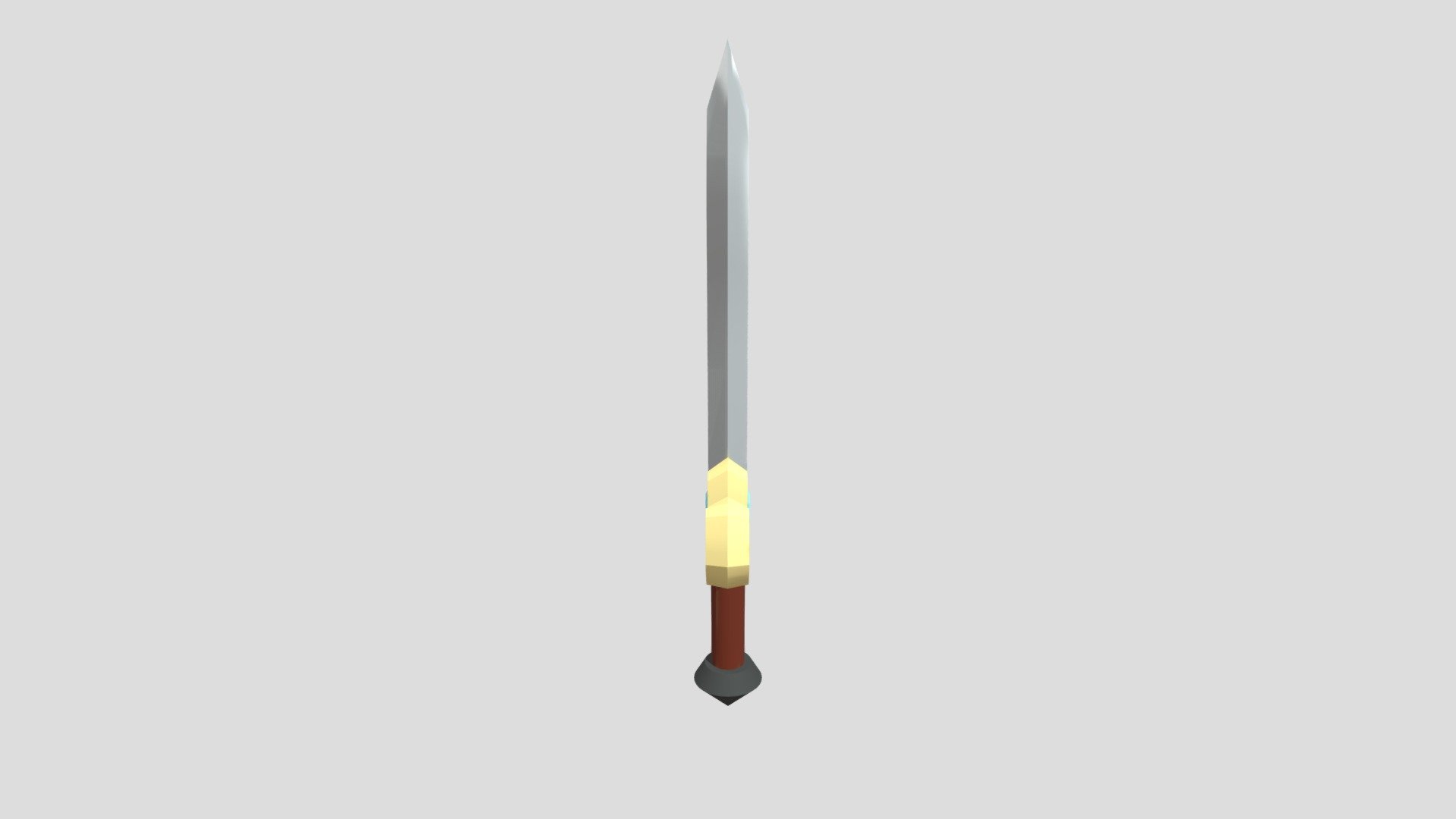 Fantasy Cartoon Sword - 3D model by Dervinda [4ffdcc5] - Sketchfab
