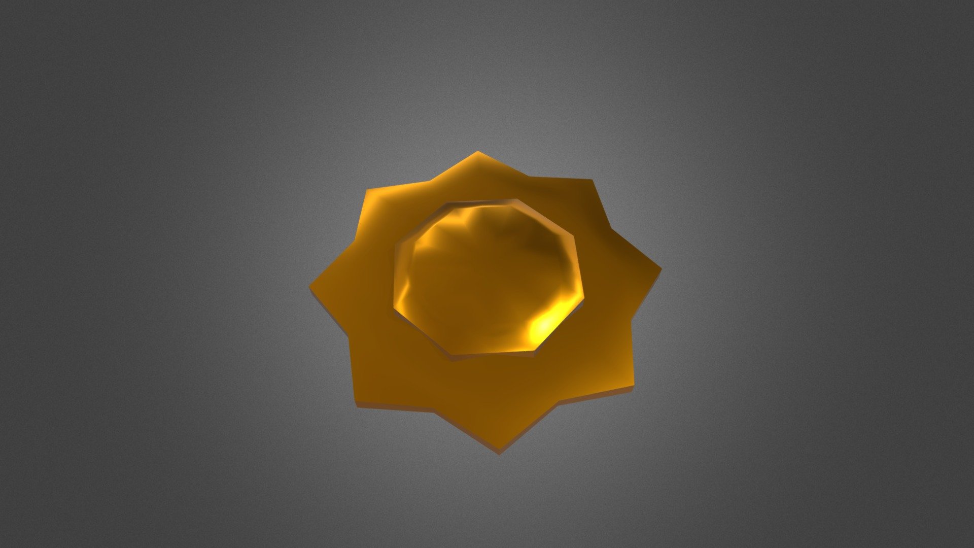 Pokémon Thunder Badge - Indigo League - 3D model by ...