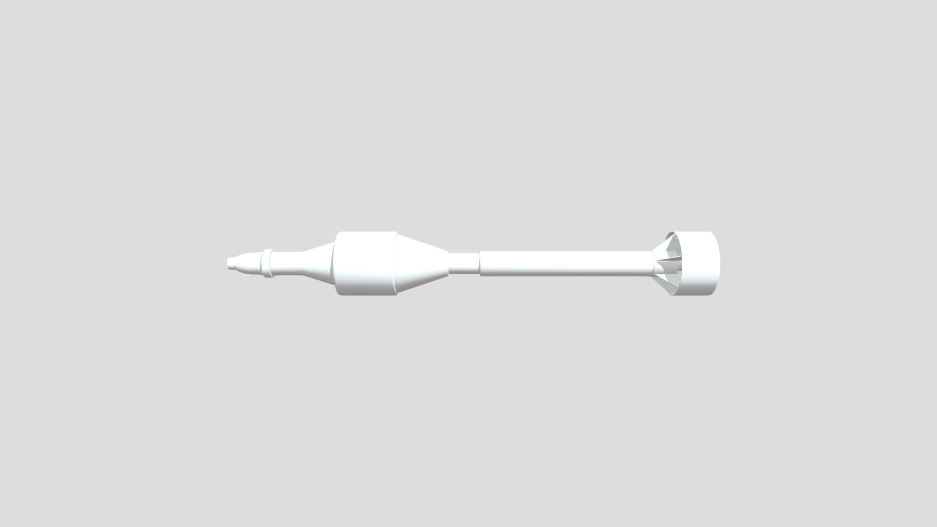 Panzerschreck rocket (for 3d printing) - Download Free 3D model by ...