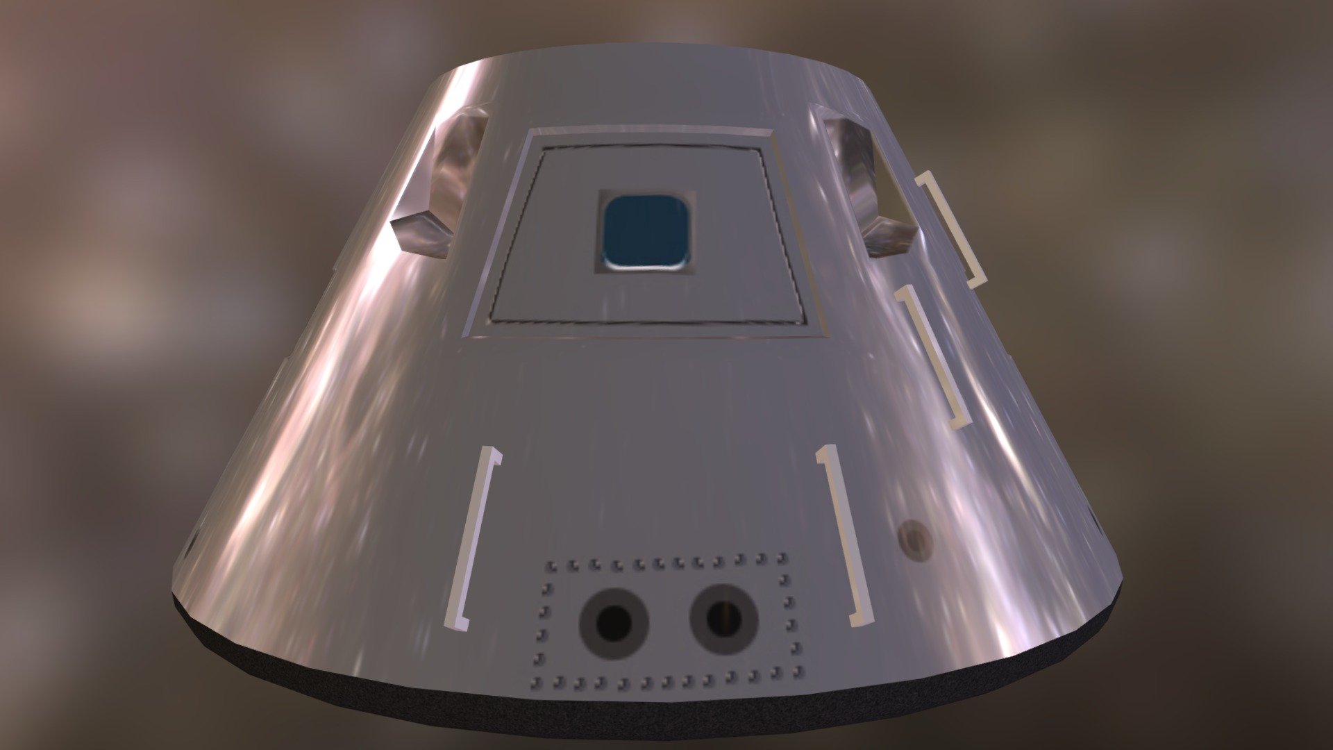 Apollo Command Module - 3D model by Razorcane (@MitchellGentry ...
