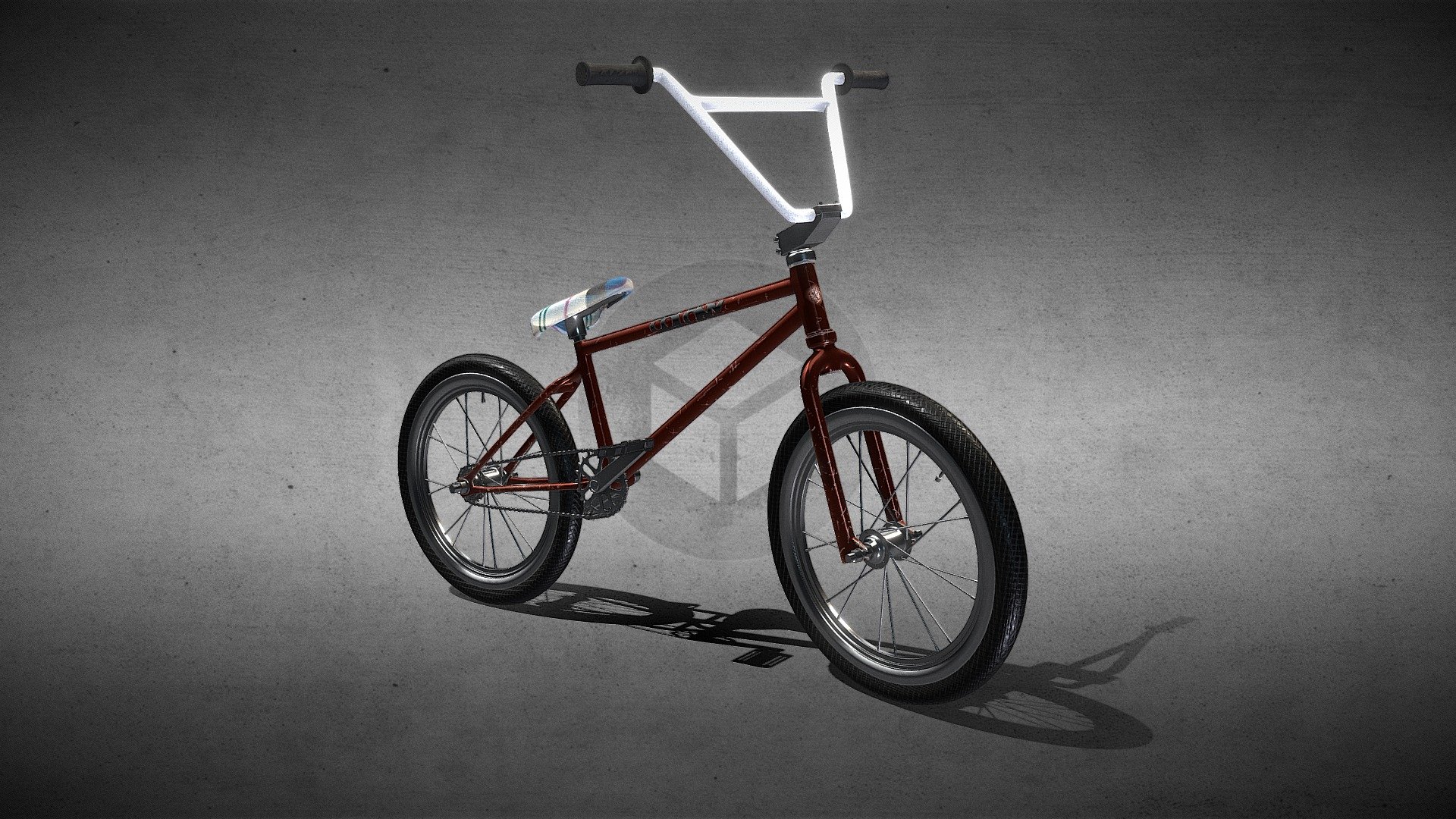 bmx - Download Free 3D model by chernyi.r [50031ee] - Sketchfab