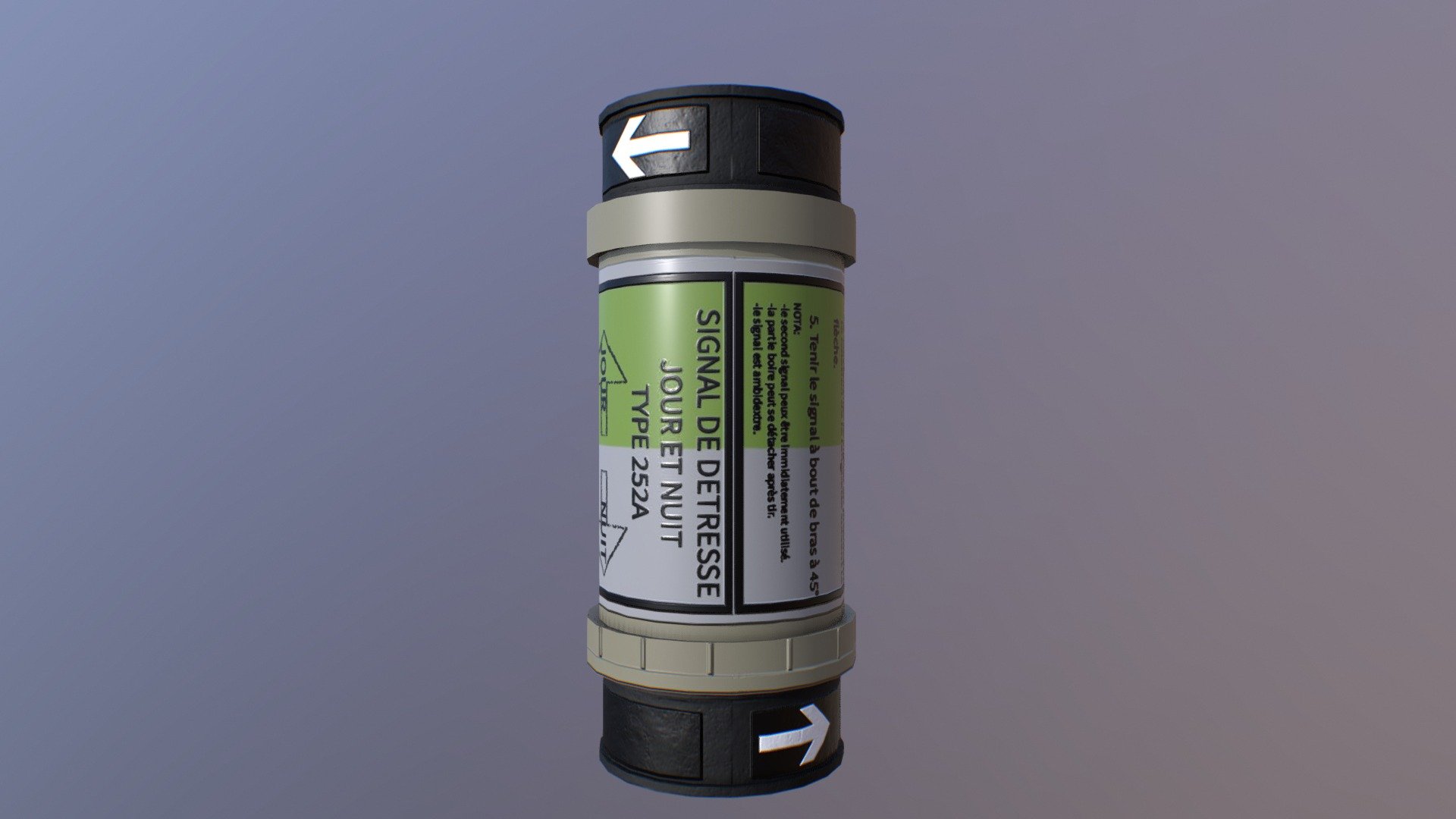 Signal de détresse - 3D model by julien.boutet.XXII [500350f] - Sketchfab