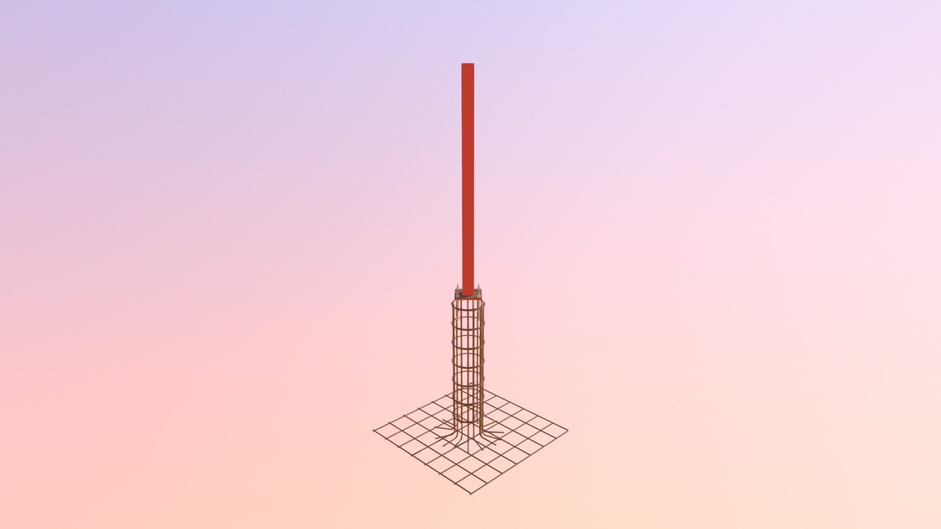 Rebar Column - 3D model by JLR Images (@Jason.Richerson) [5003f38 ...