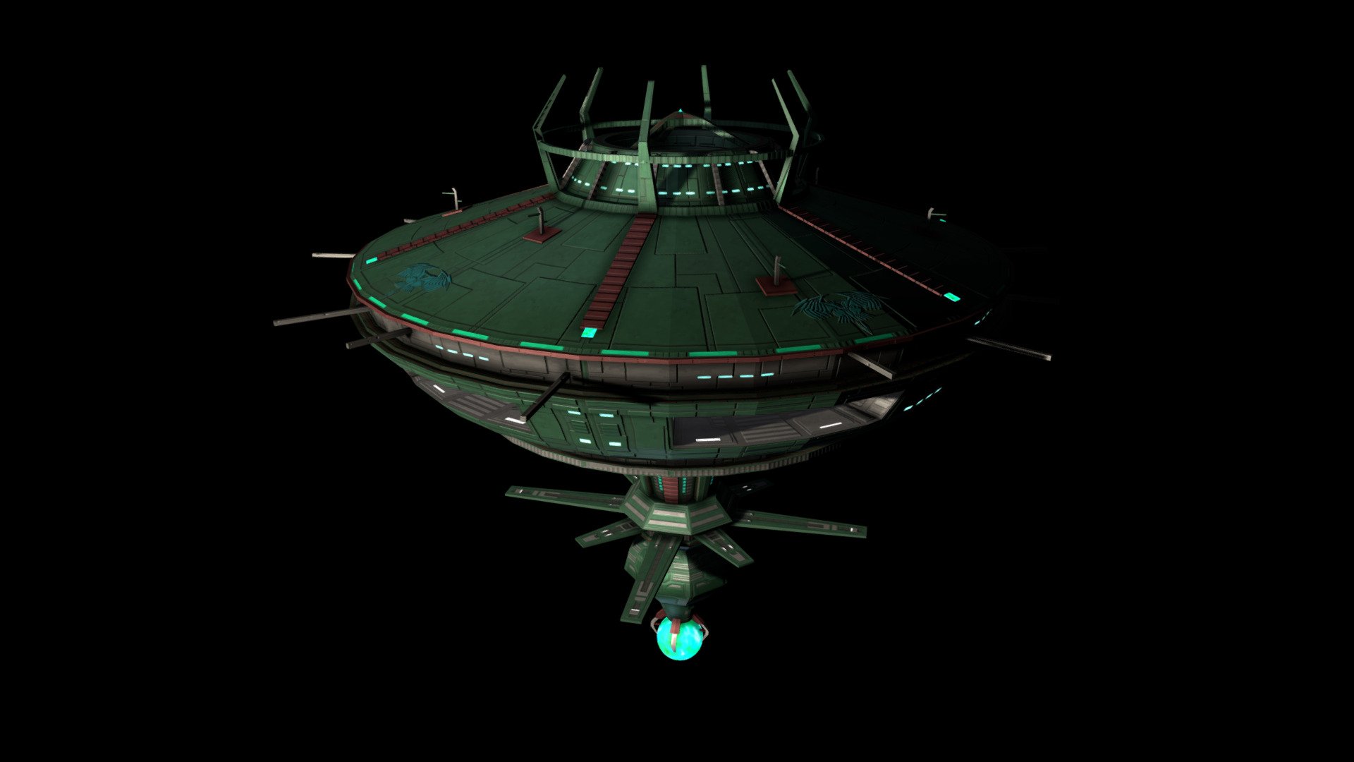 Romulan Starbase - 3D model by Husker2101 (@husker1982) [50040d9 ...