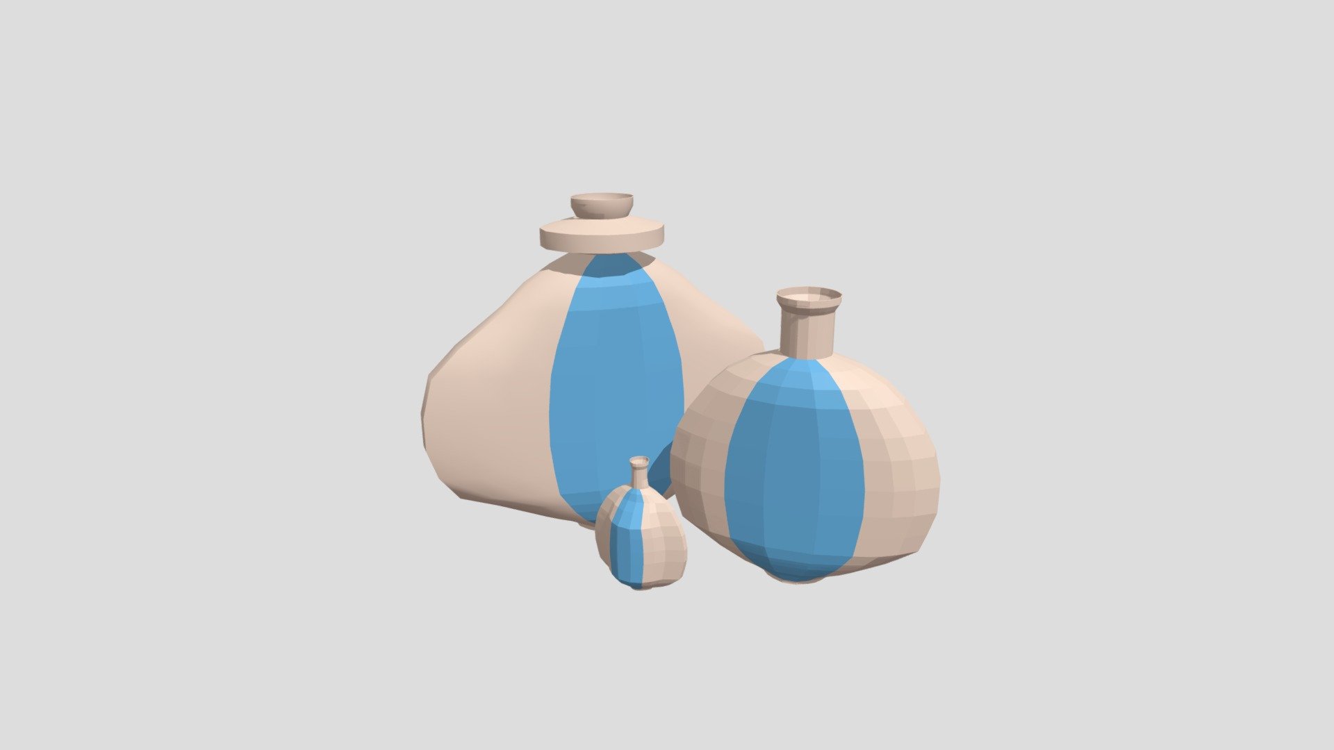 Vase Collection - Download Free 3D model by Izzacake [5004d1d] - Sketchfab