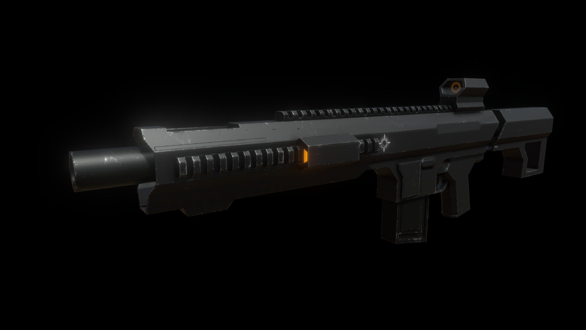 Dark Syndicate Assault Rifle - Download Free 3D model by Bl4ckGh0st ...