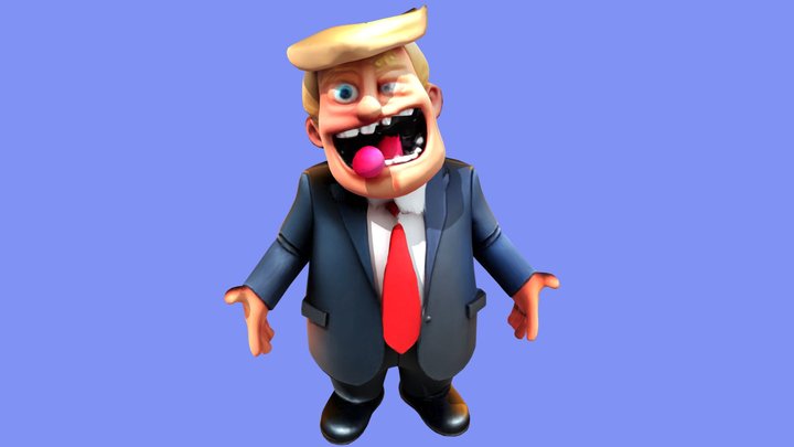 Trump 3D models - Sketchfab