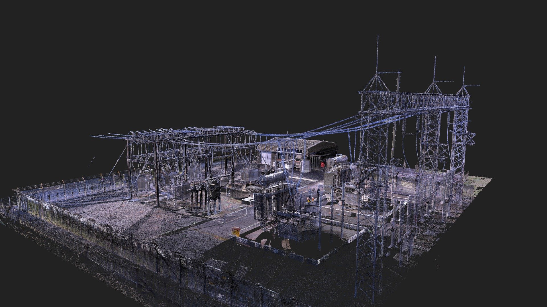 Substation - 3D model by Reveal (@reveal.nz) [500817c] - Sketchfab