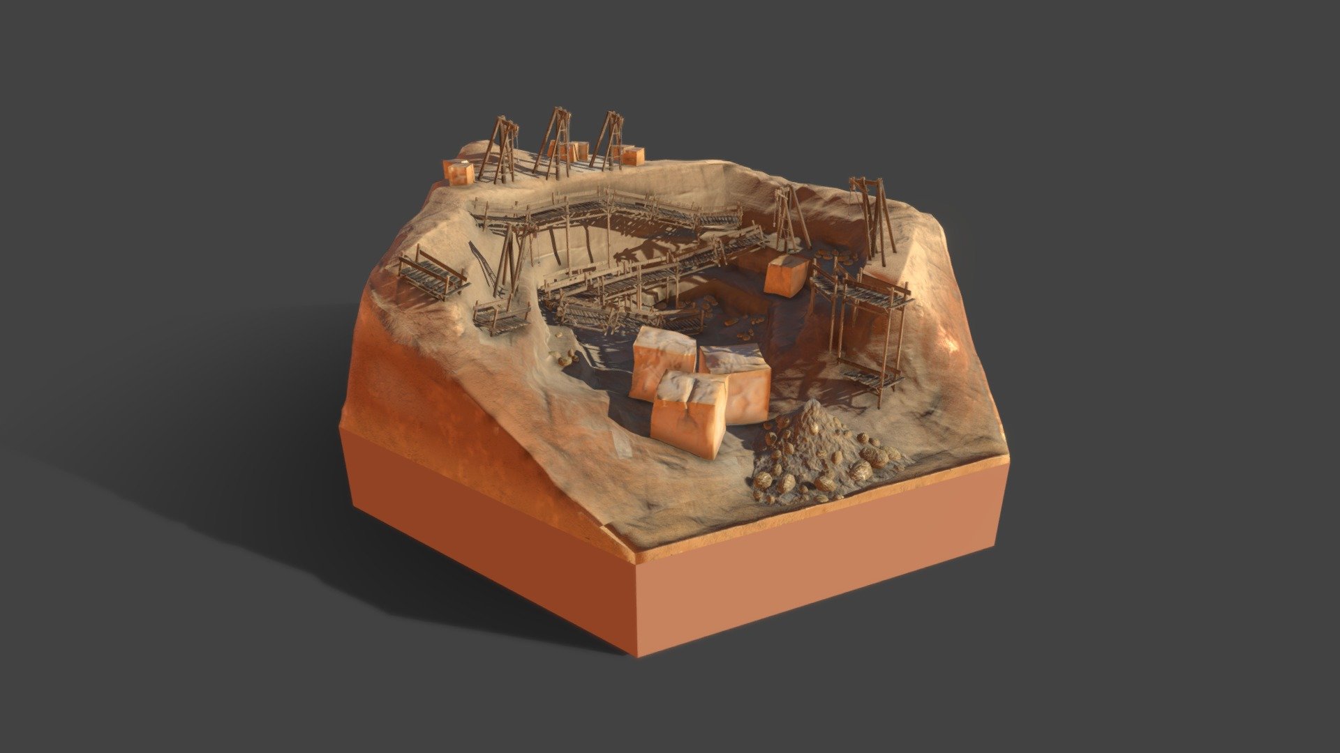 Quarry Hex - 3D model by Adam Kiełbiński-Mielczarski (@torrac99912 ...