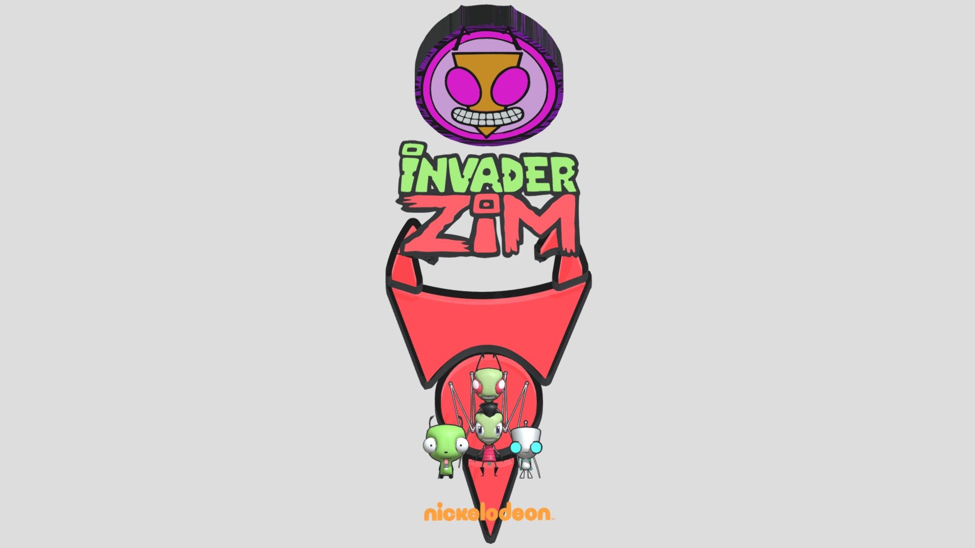 Invader Zim - 3D model by Yolteotl_Art [500966b] - Sketchfab