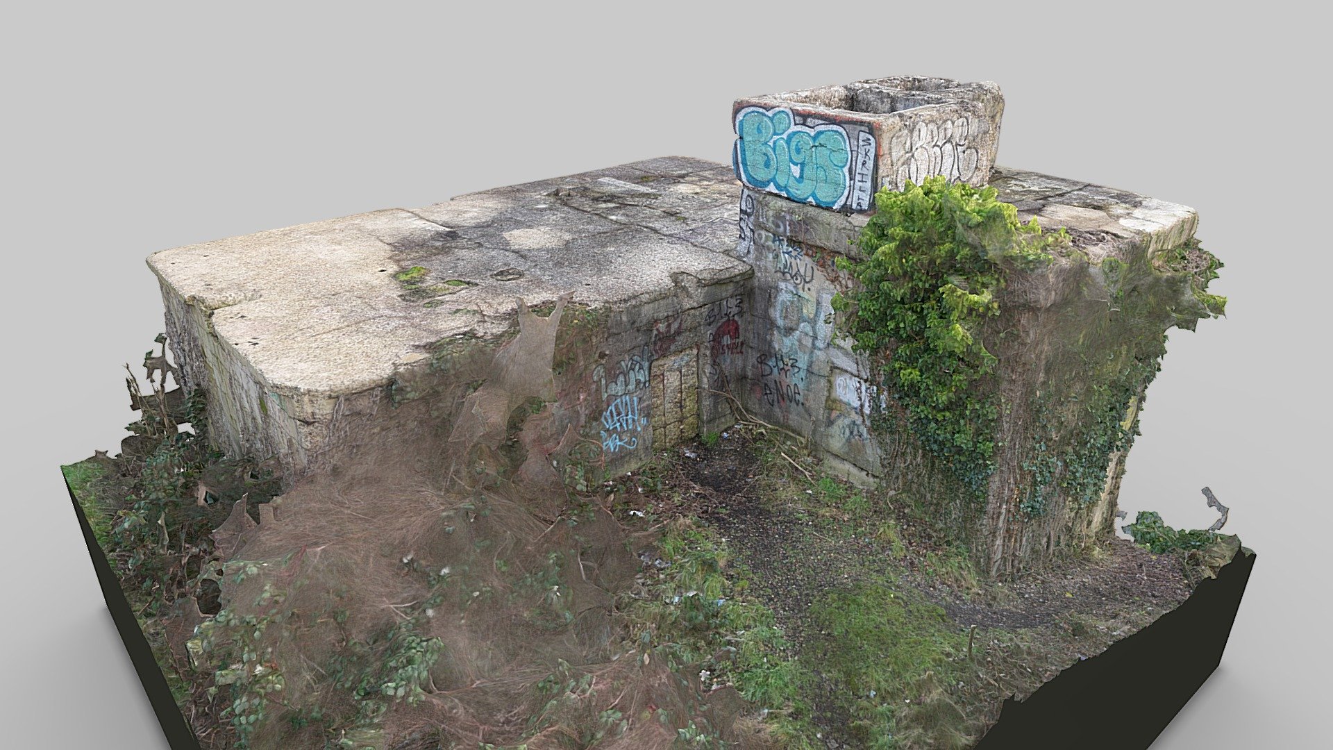 Bowyers Water WWII Building - Download Free 3D model by artfletch ...