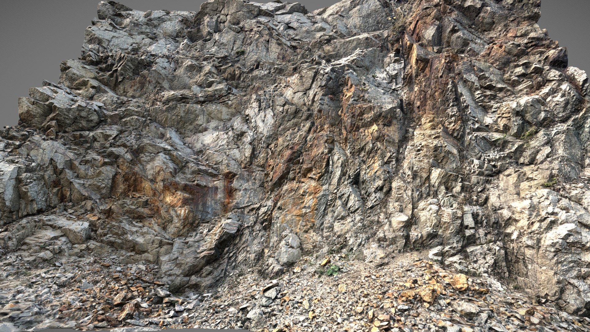 Big Rock Wall 01 (8X8-10X10) - Download Free 3D model by monika ...