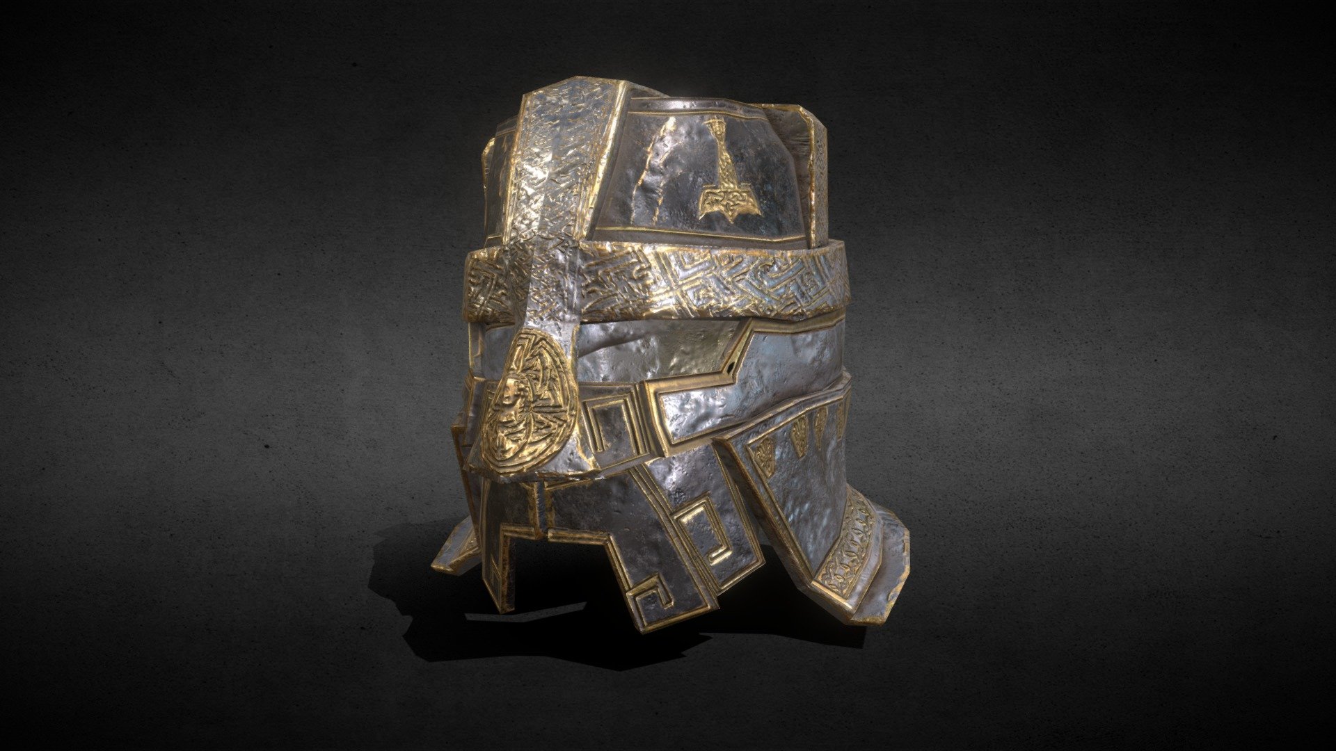 Dwarf Helmet - Buy Royalty Free 3D model by paburoviii [500a1ea ...