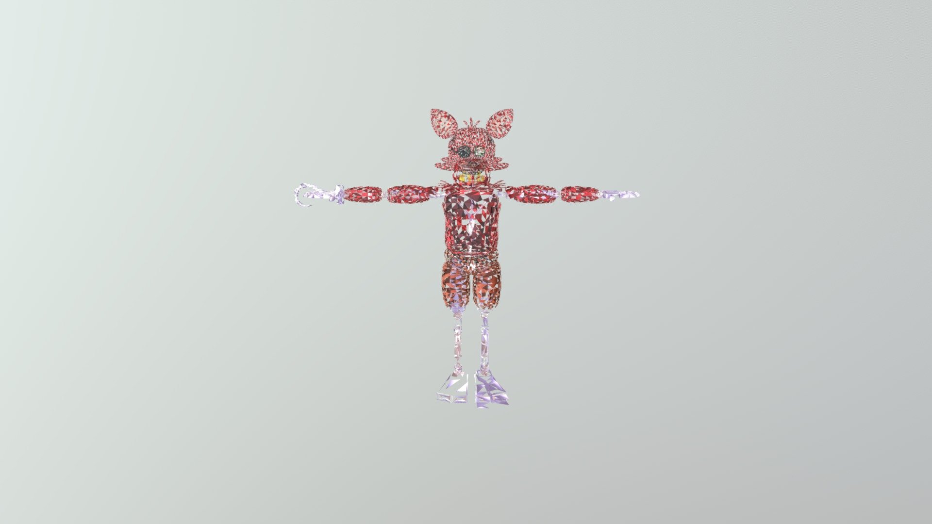 foxy - 3D model by endochild [500a387] - Sketchfab