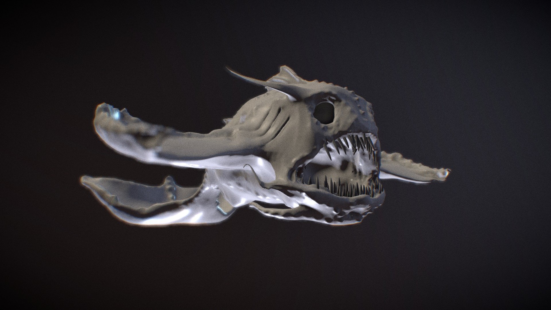 sculptjanuary19 - day 1 - beast: deep sea - 3D model by totalmedial ...