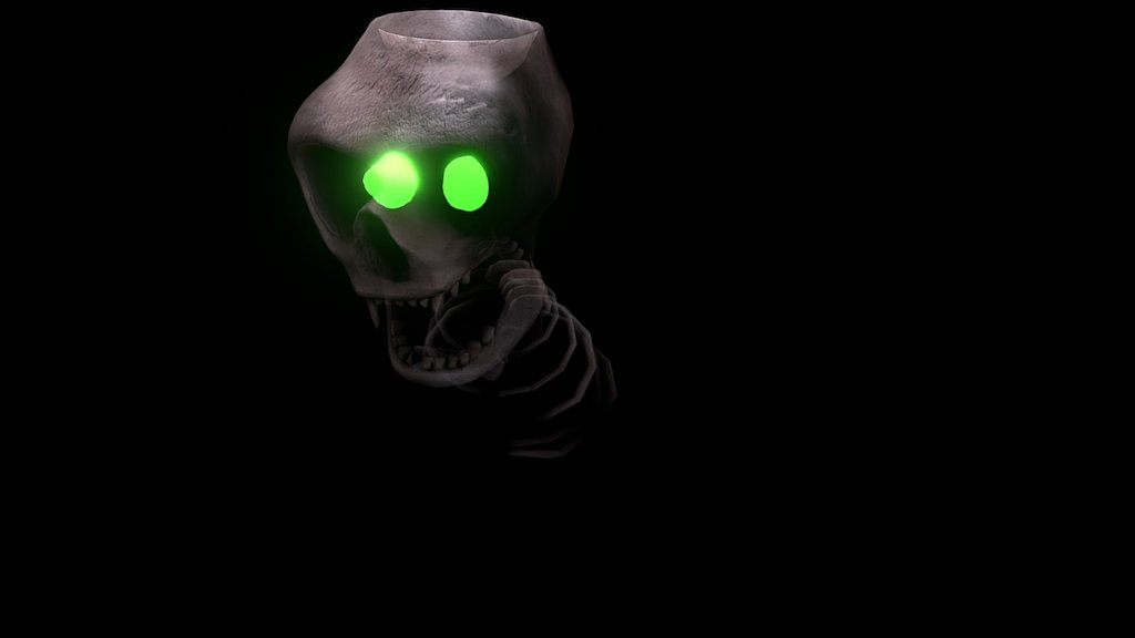 Levitation Skull Textured Final - 3D model by mpulse [500a822] - Sketchfab